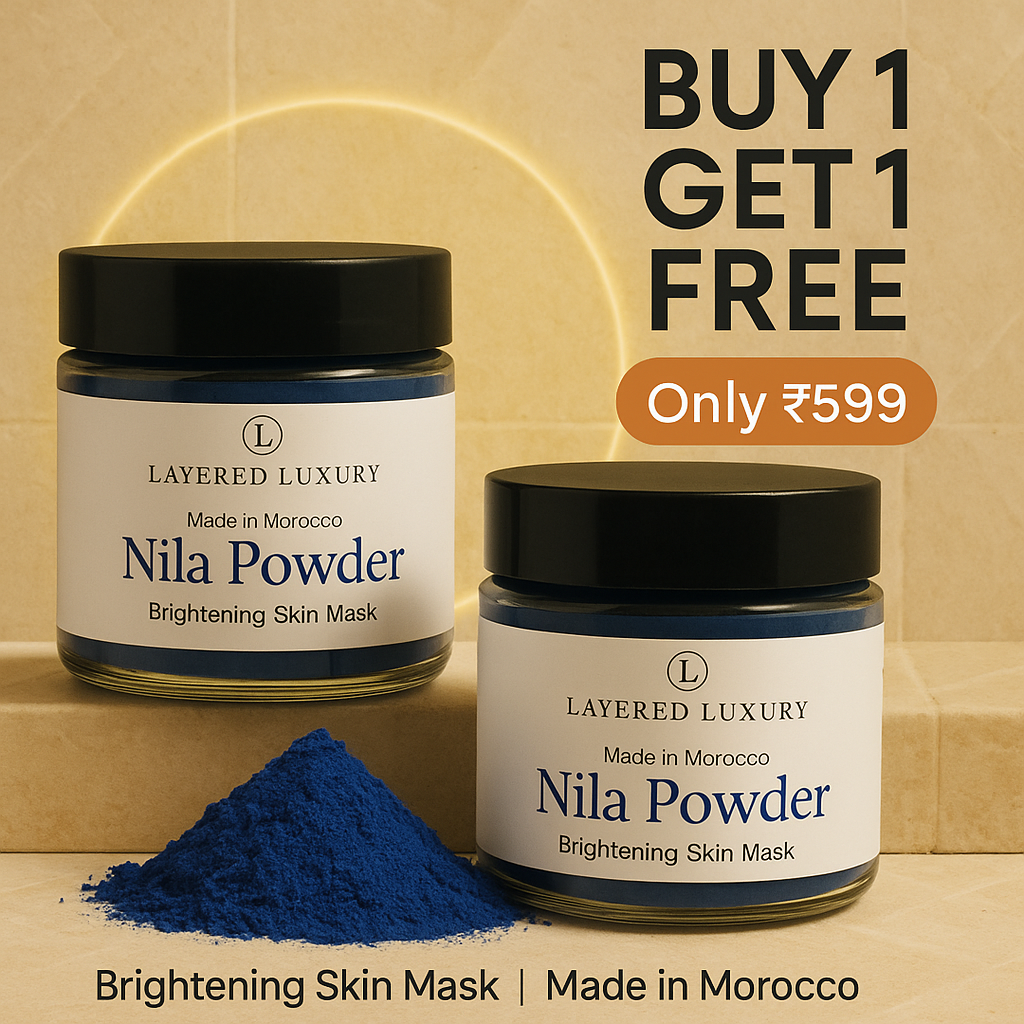 Moroccan Blue Nila Powder – Layered Luxury